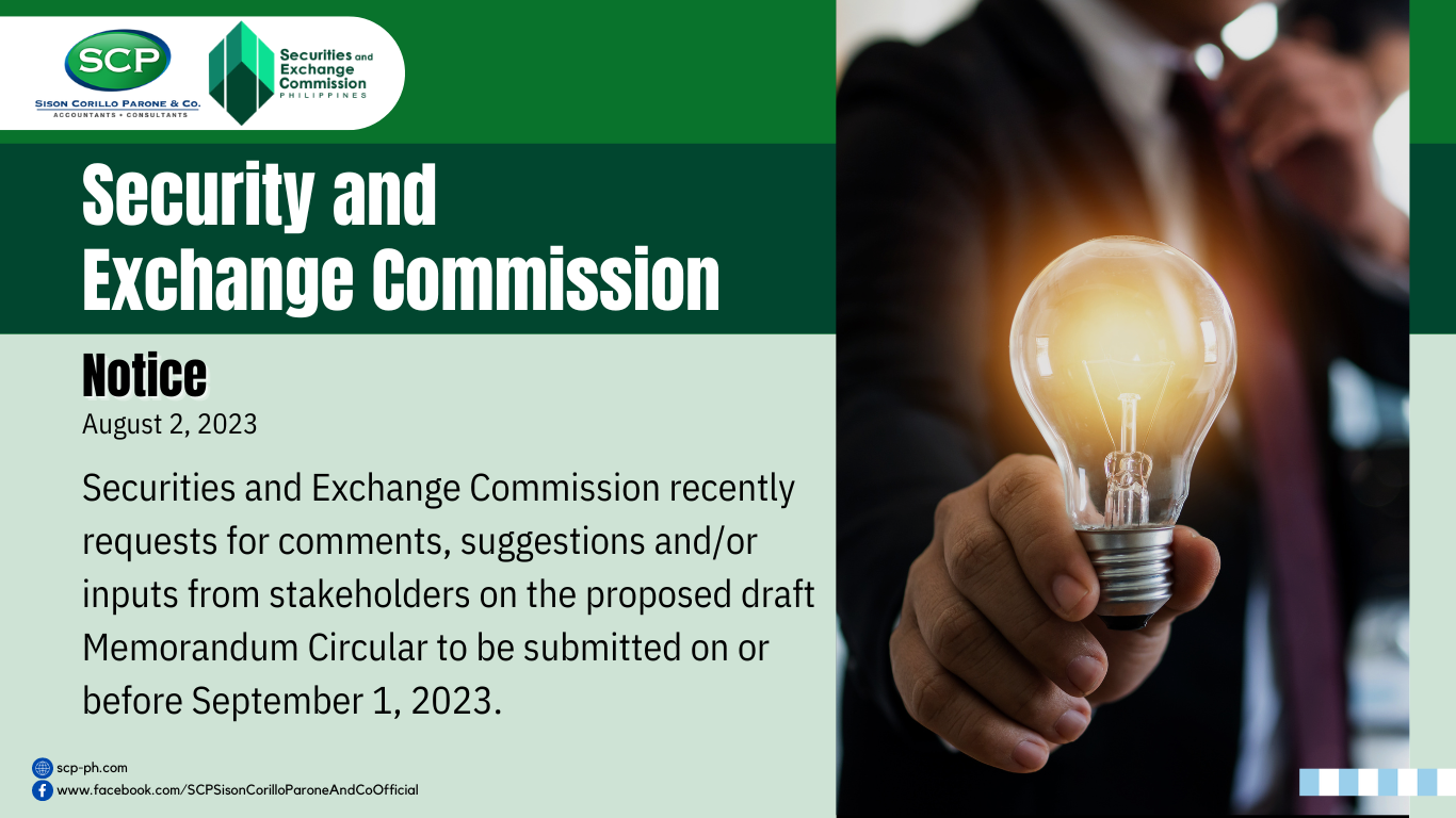 SEC Notice - Request for Comments on the Revised Schedule of SEC Fees ...